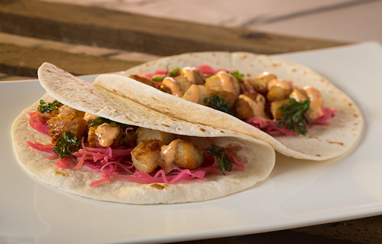 Cumin Seared Scallop Tacos - Mission Foodservice