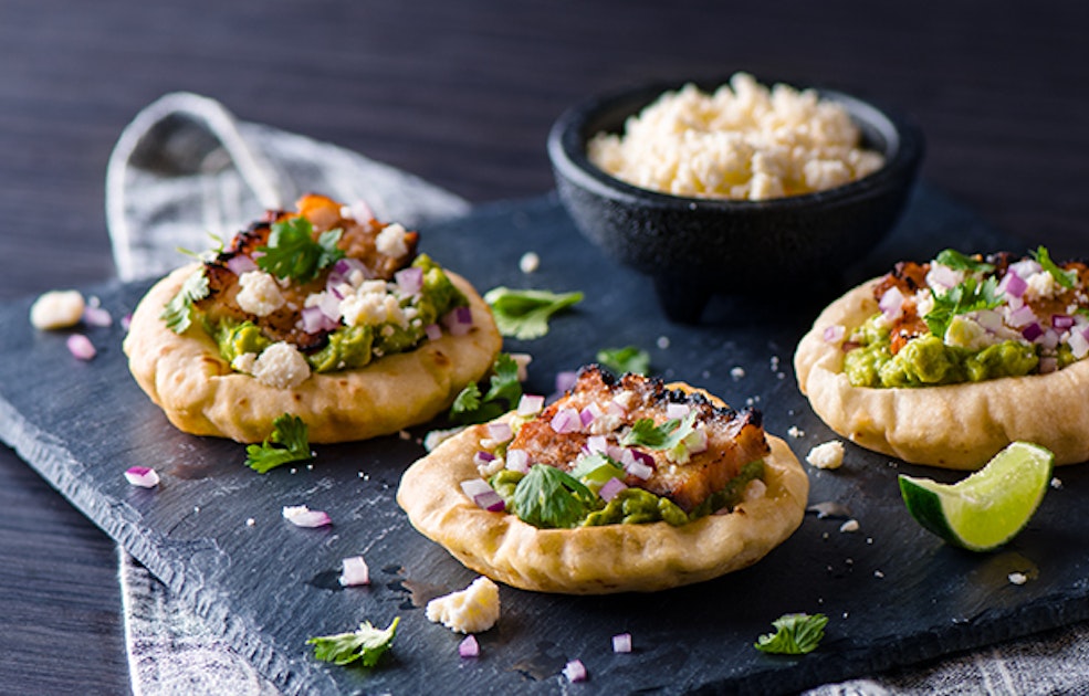 Mini Tortilla Sopes with Cotija Cheese - Mission Foodservice