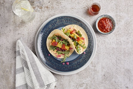 Crispy Tofu Moroccan Tacos - Mission Foodservice