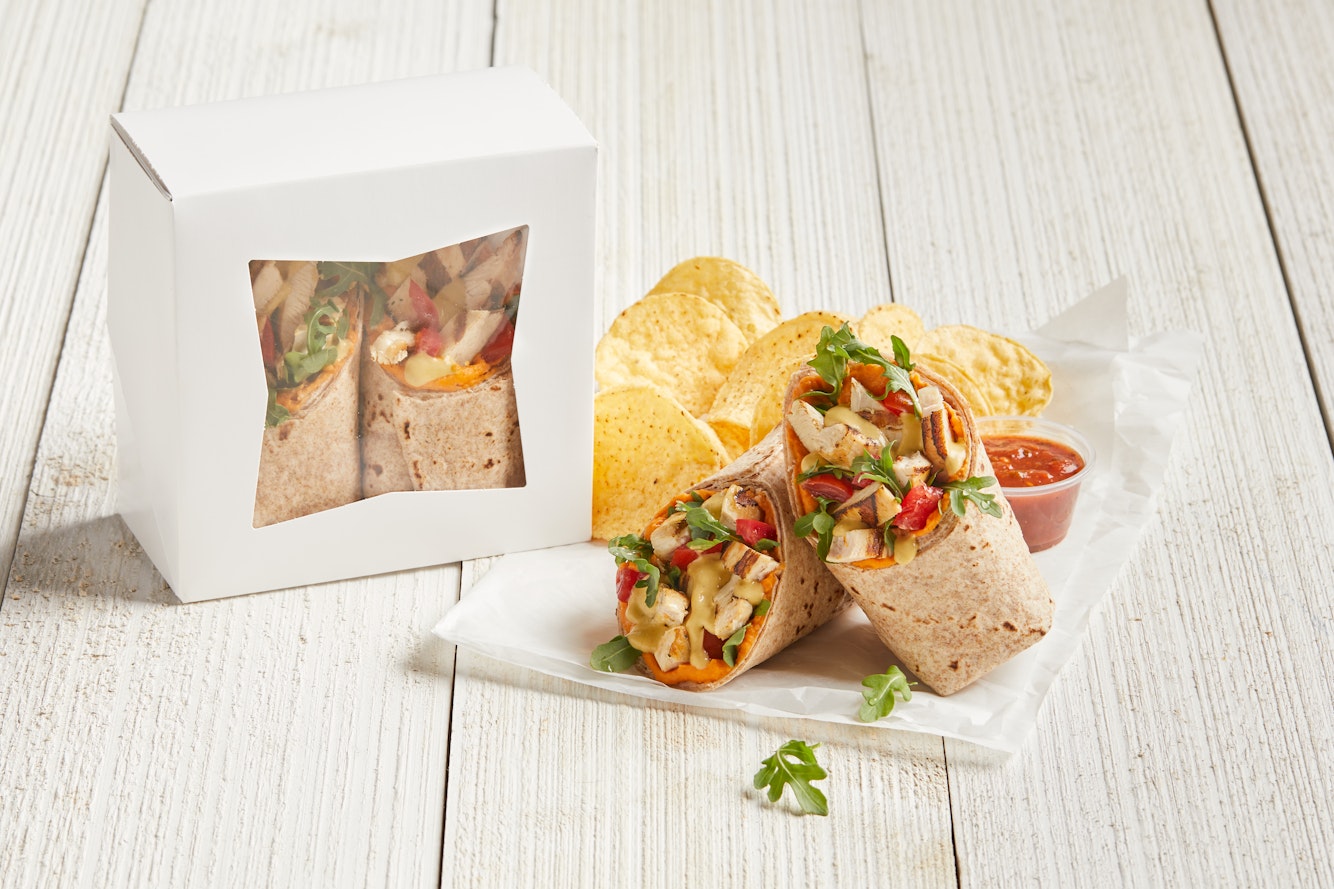 Grab-N-Go Coconut Curry Chicken Wrap - Mission Foodservice